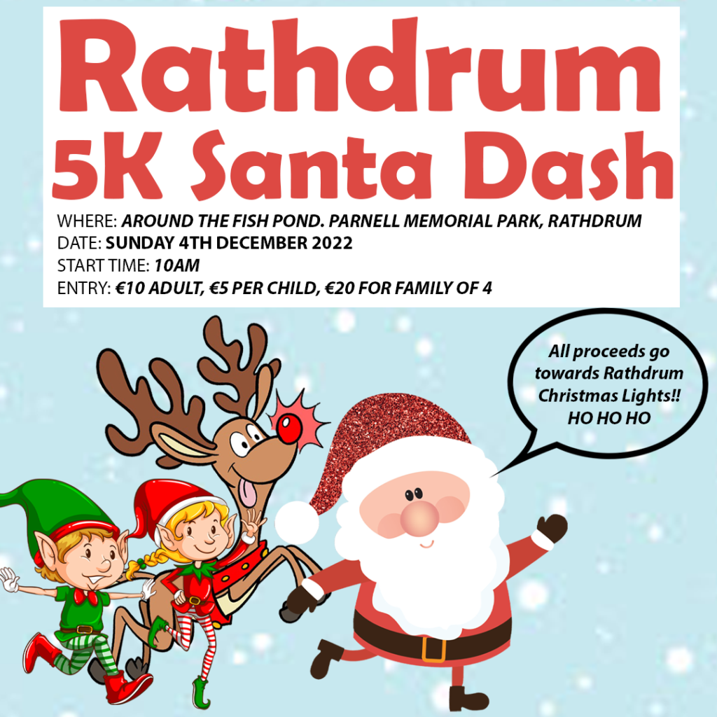 Registration now open for 5K Virtual Santa Dash and 5K Rathdrum Santa ...